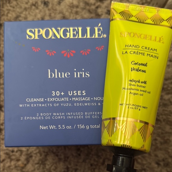 Spongelle | Skincare | Spongell Blue Iris Body Wash Buffers And Coconut ...